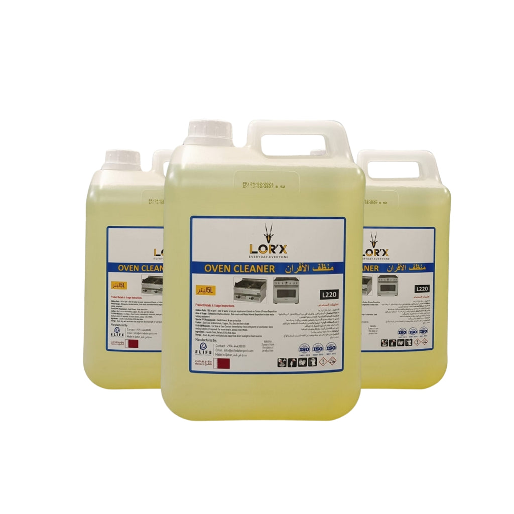 LOR'X Oven Cleaner(4 X 5 Ltr)