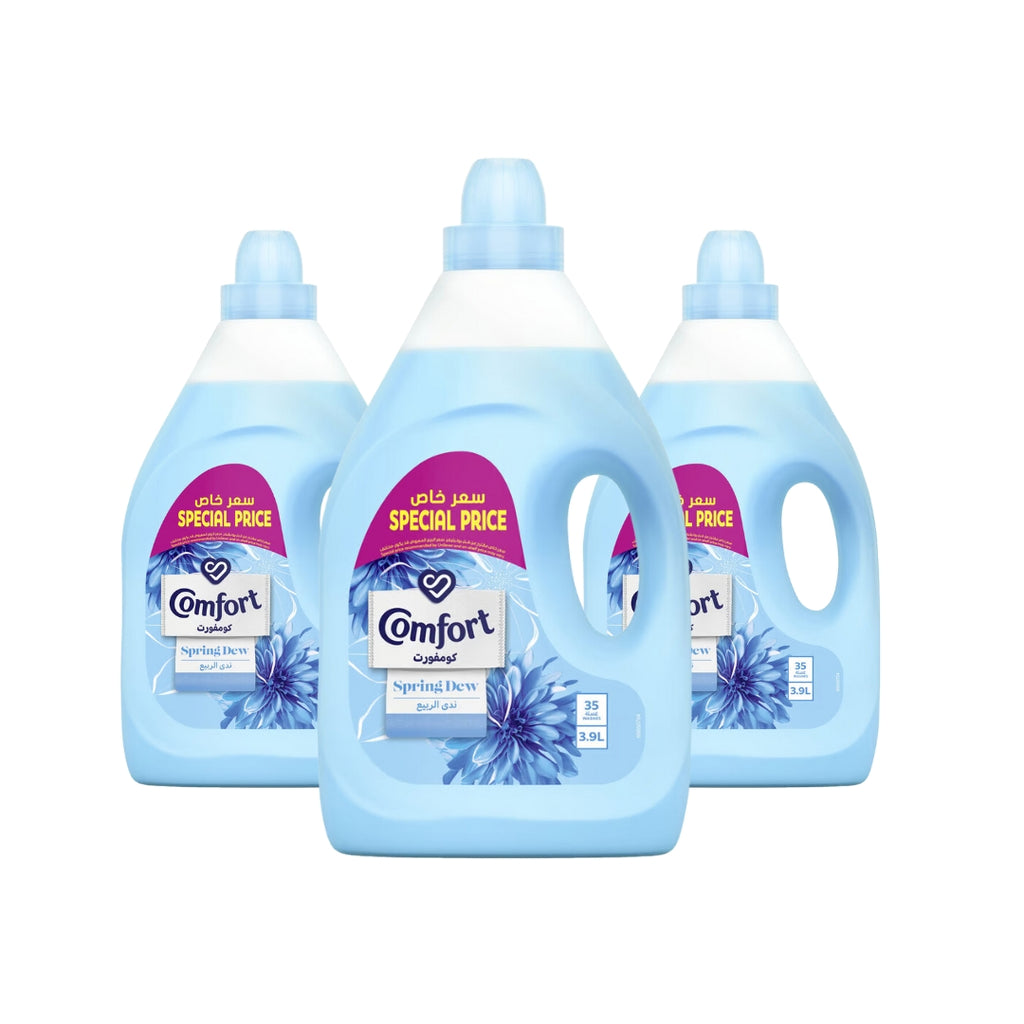 Comfort Fabric Softener Blue (3.9 Ltr x 4)